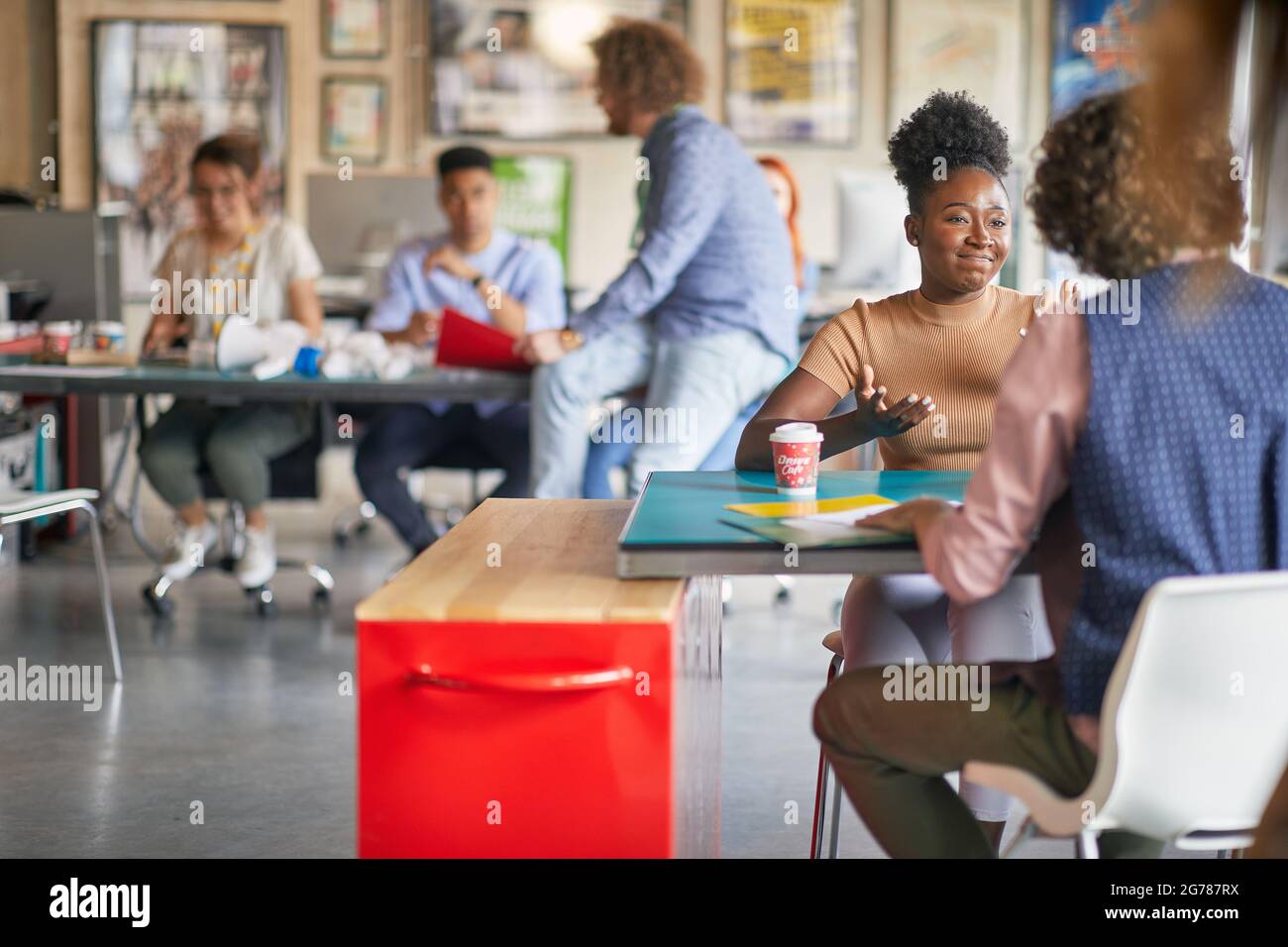 Enjoying working hi-res stock photography and images - Alamy