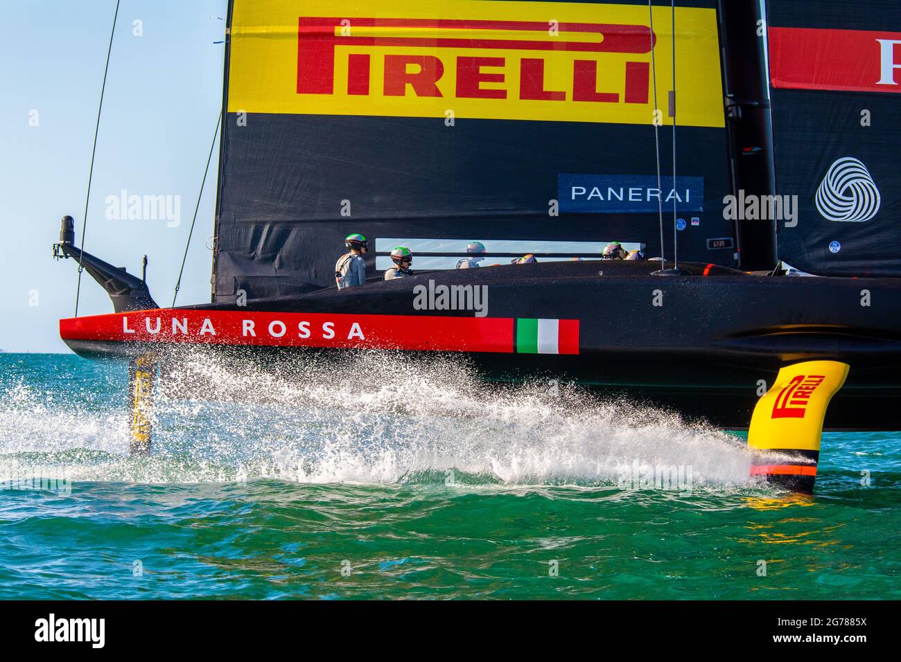 The 36th America’s Cup presented by PRADA, Race Five, Luna Rossa Prada ...