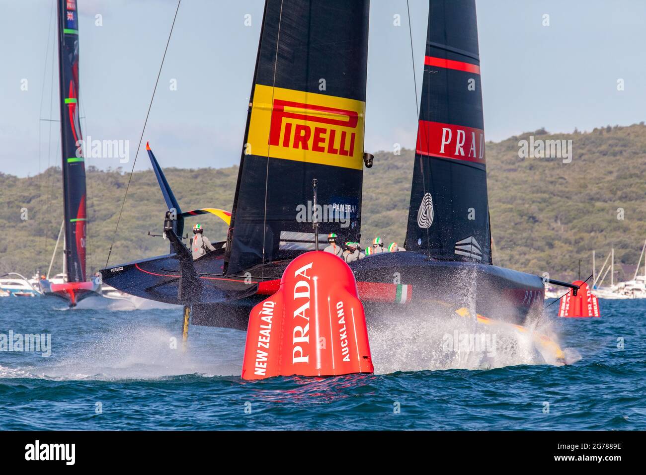 The 36th America’s Cup presented by PRADA, Race Five, Luna Rossa Prada ...