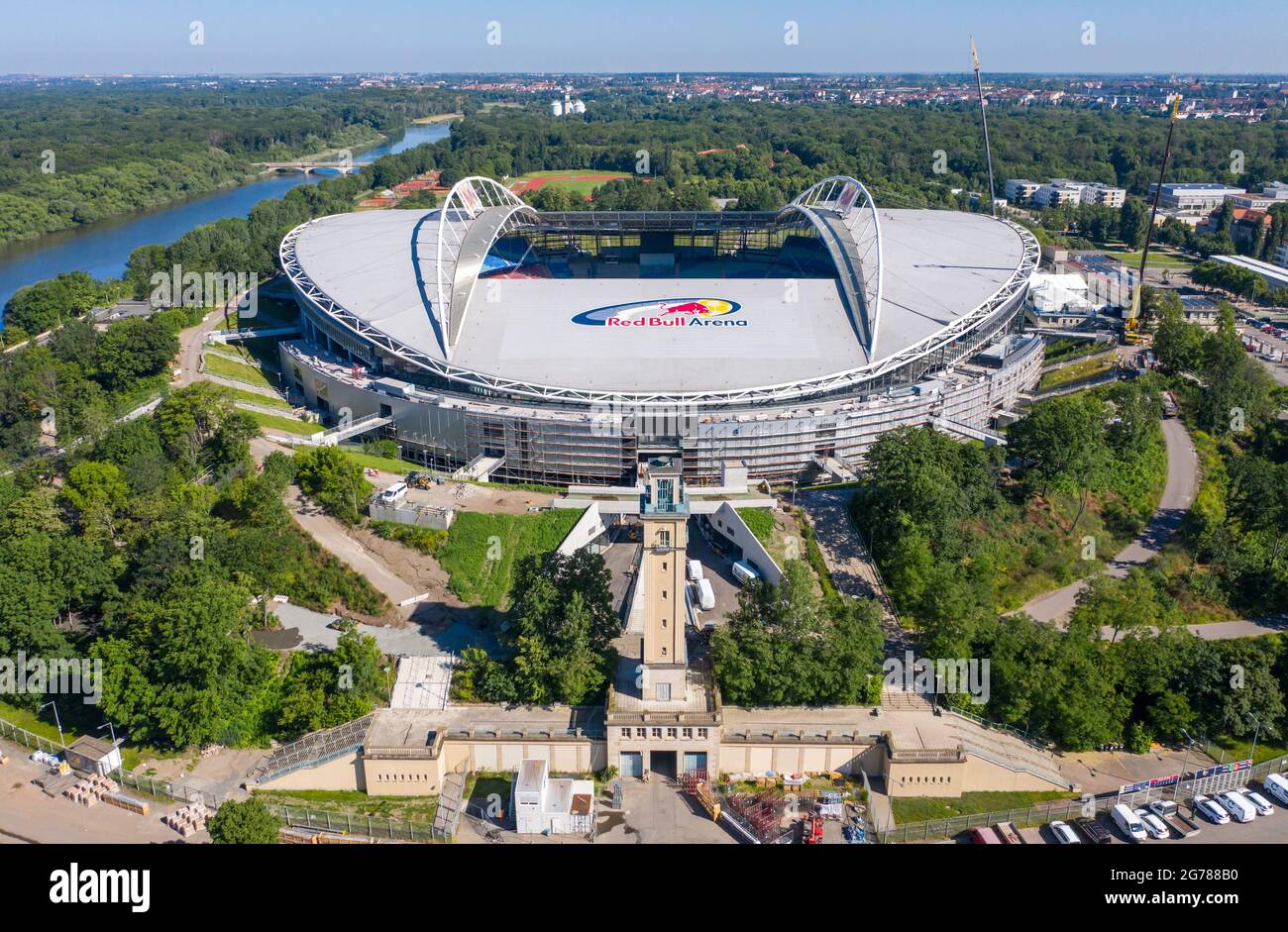 Football stadium zentralstadion stadium hi-res stock photography and ...