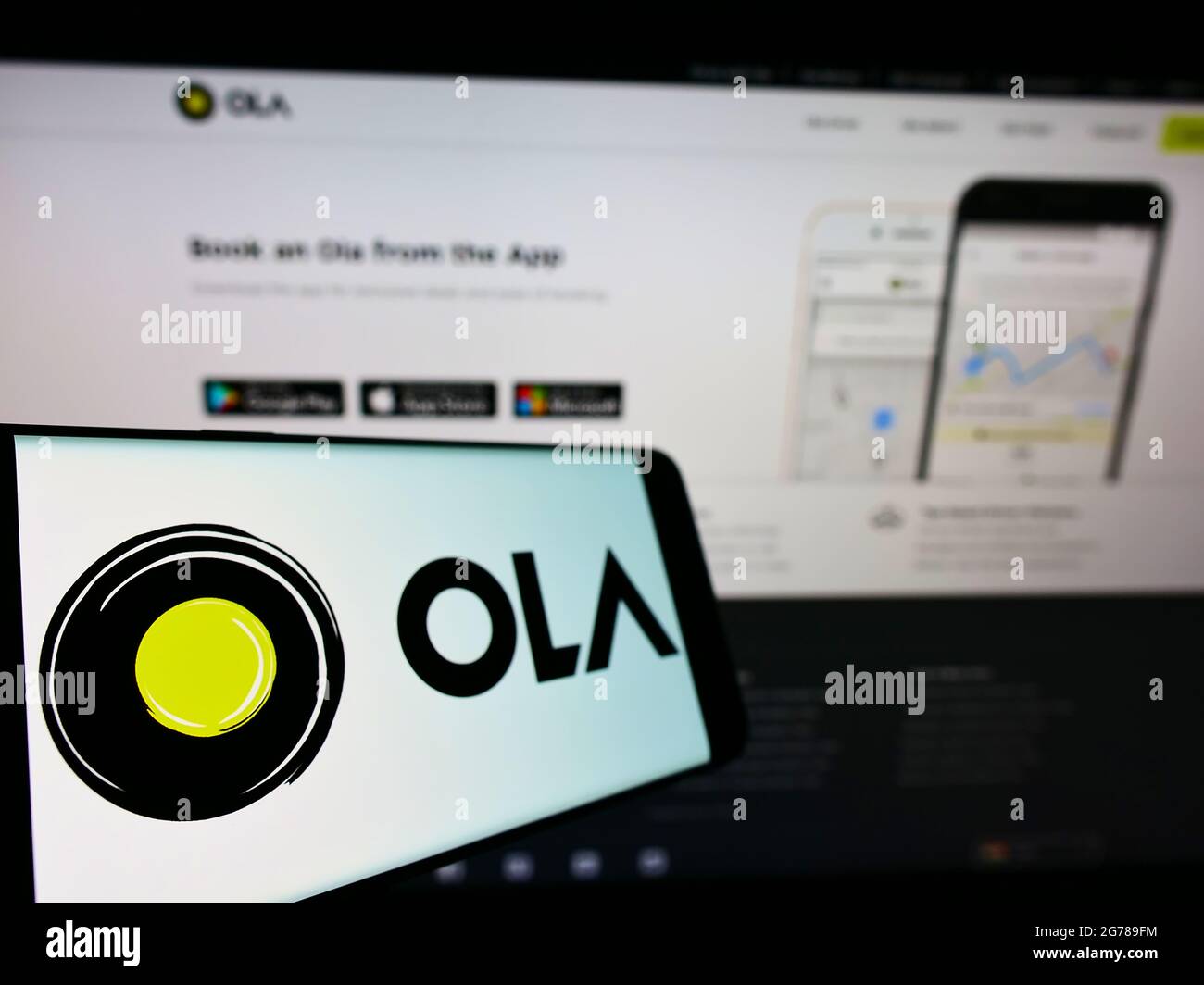 Ola logo hi-res stock photography and images - Alamy