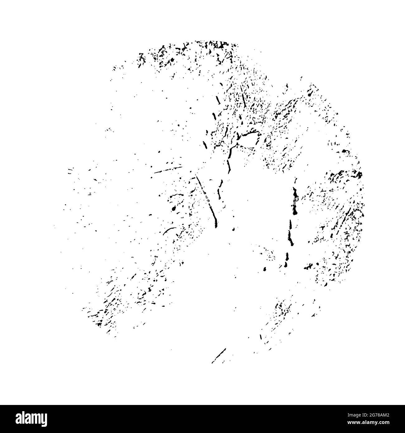 Distress circular dirty overlay texture. Grunge round used post stamp ...