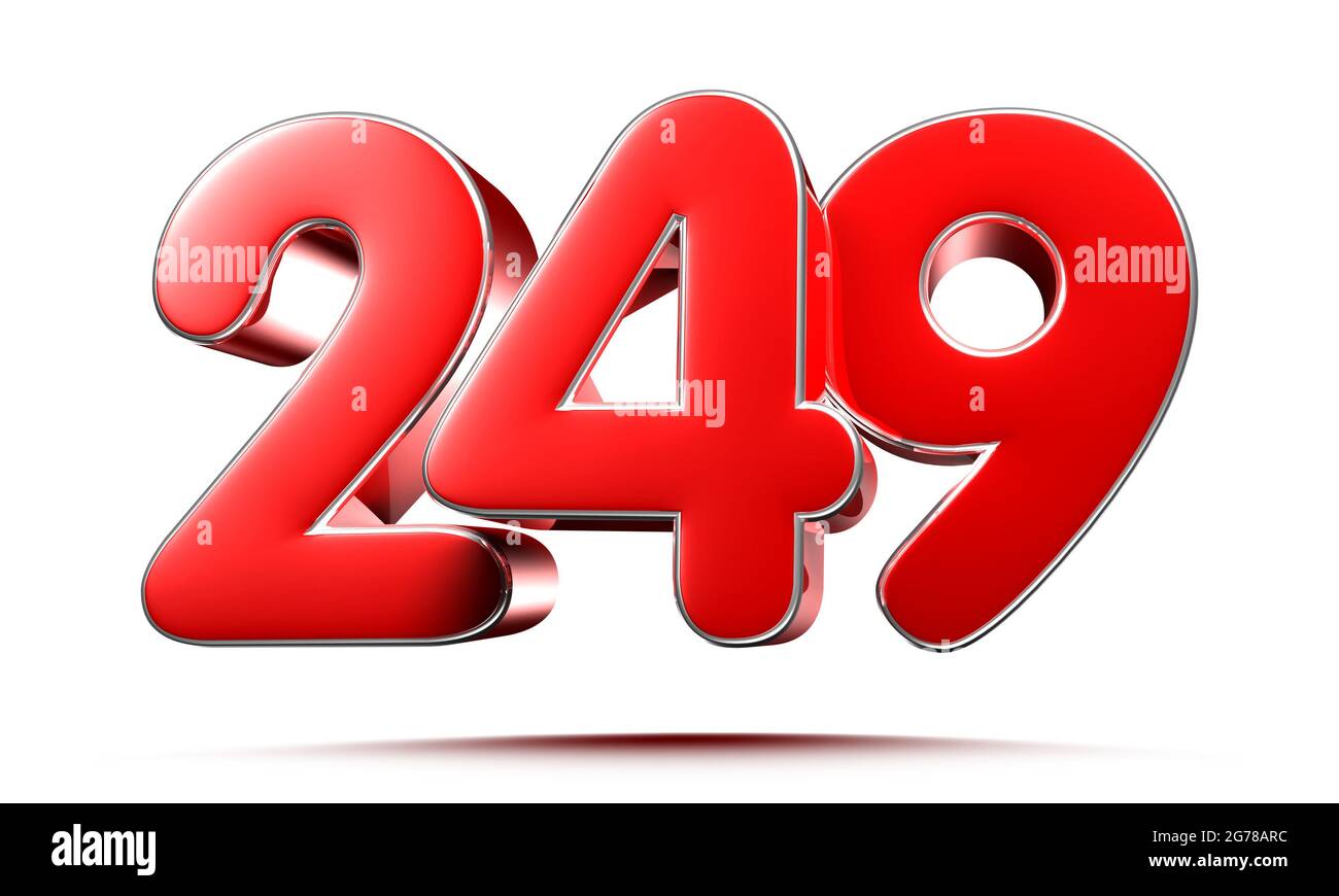 Number 249 Cut Out Stock Images & Pictures - Alamy