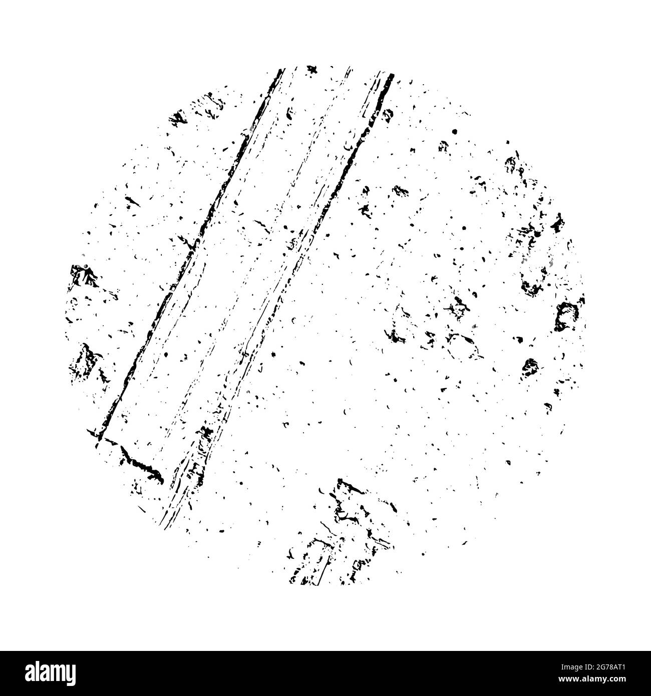 Distress circular dirty overlay texture. Grunge round used post stamp ...