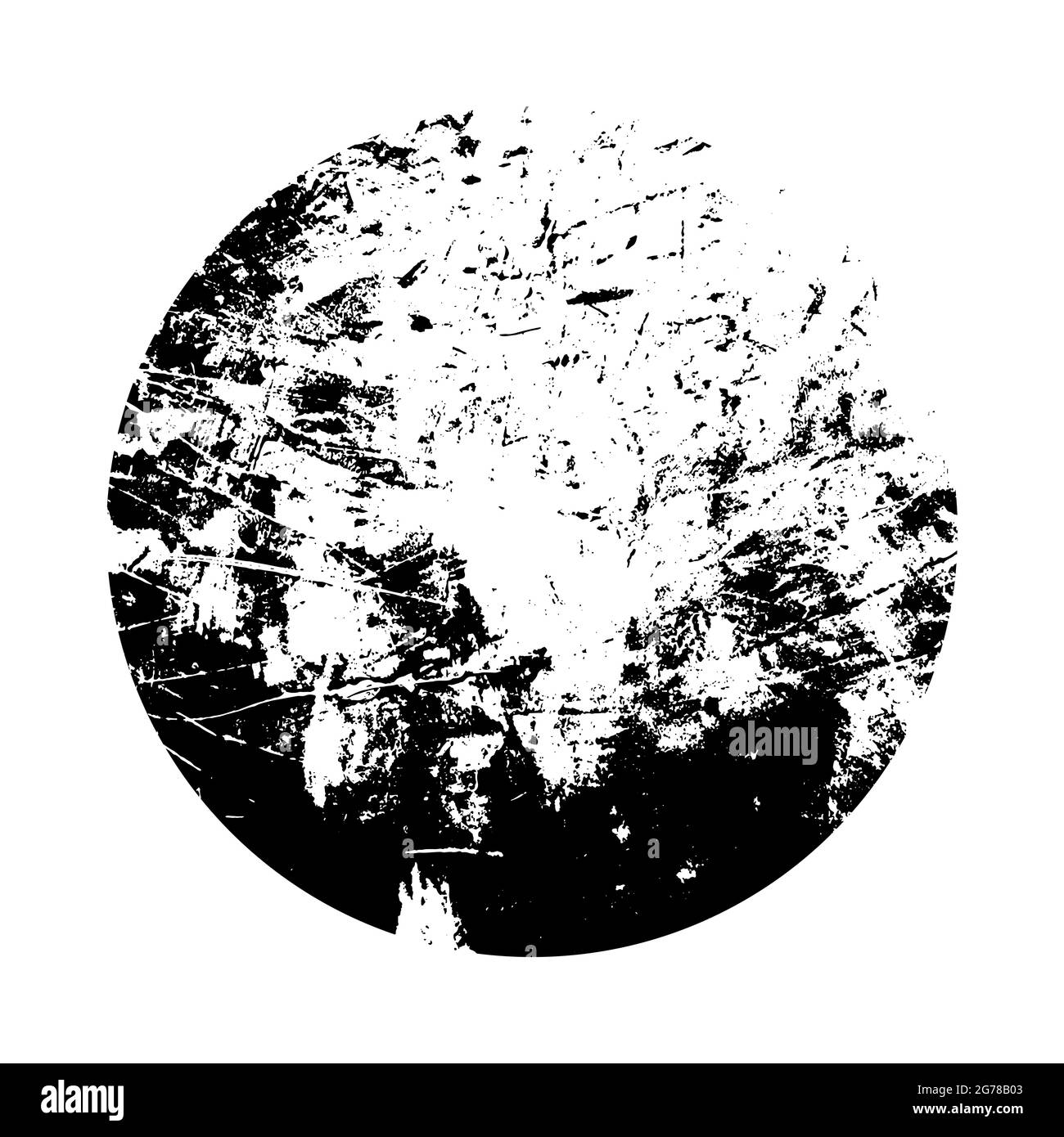 Broken oval frame Stock Vector Images - Alamy