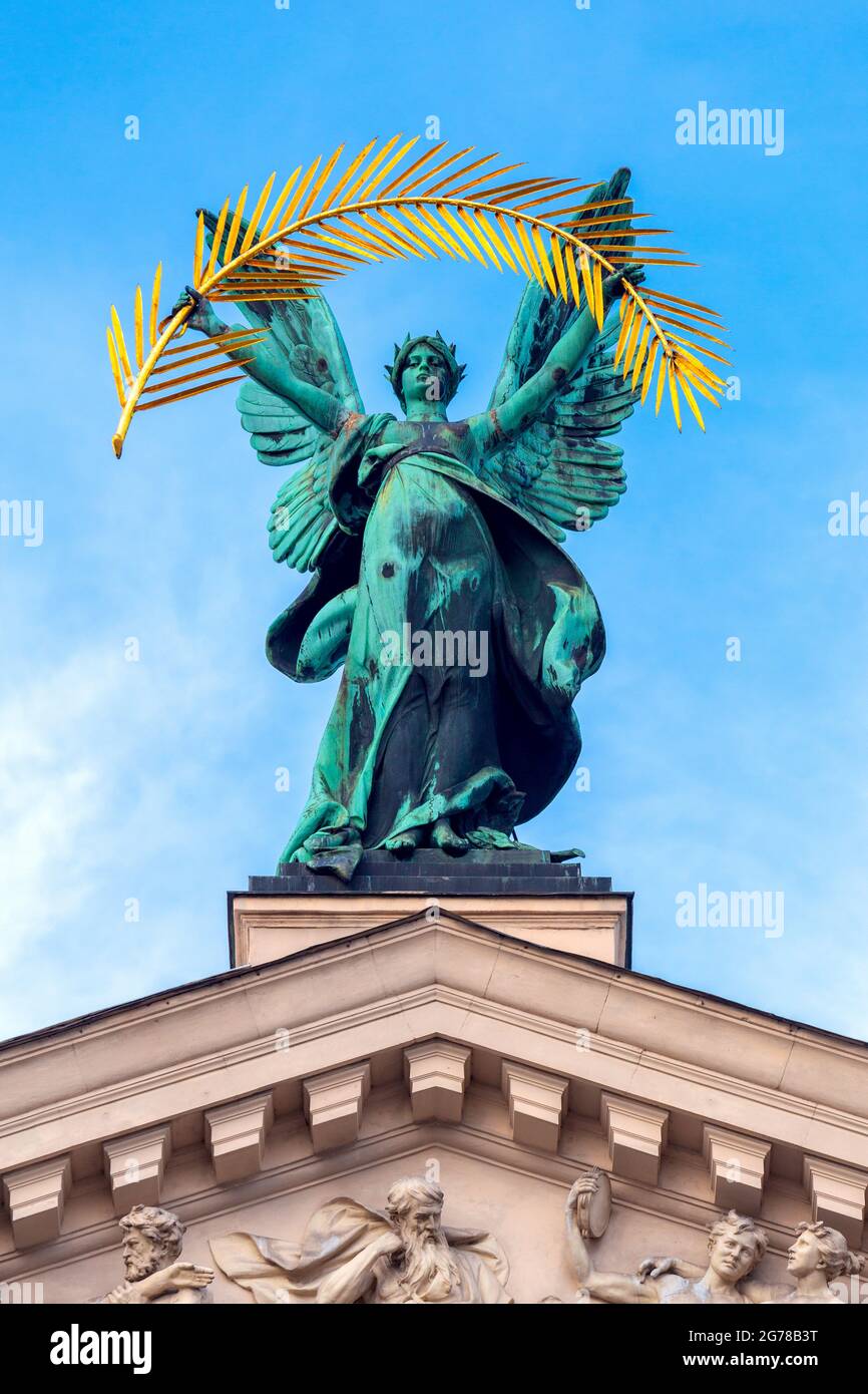 Angel on the roof hi-res stock photography and images - Alamy