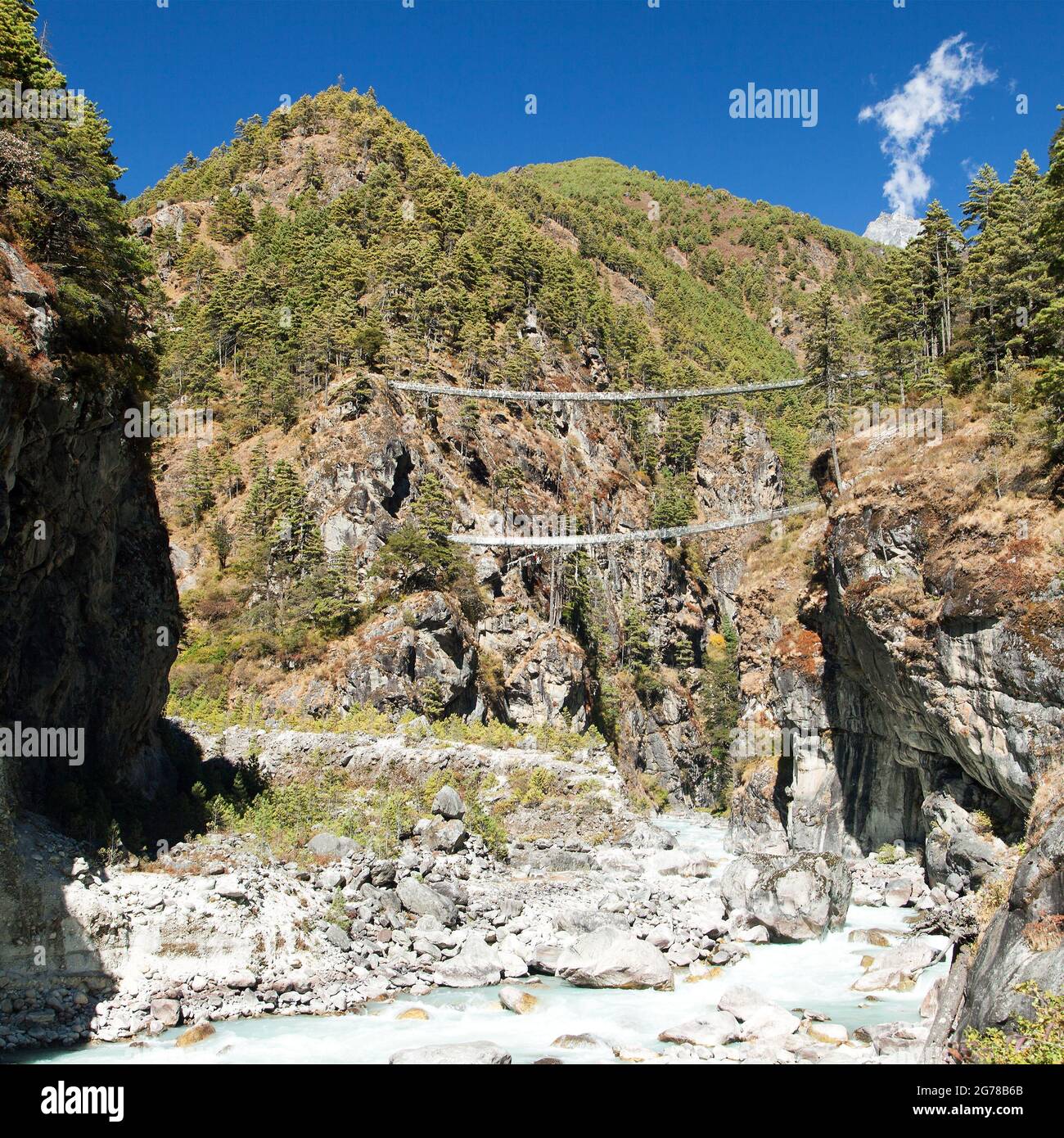 Dudh koshi nadi river hi-res stock photography and images - Alamy