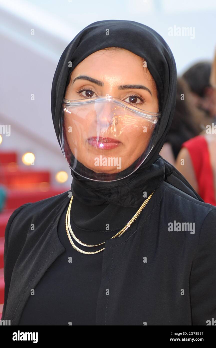 Cannes, France. 11th July, 2021. Fatma Al Remaihi, CEO of Doha Film ...