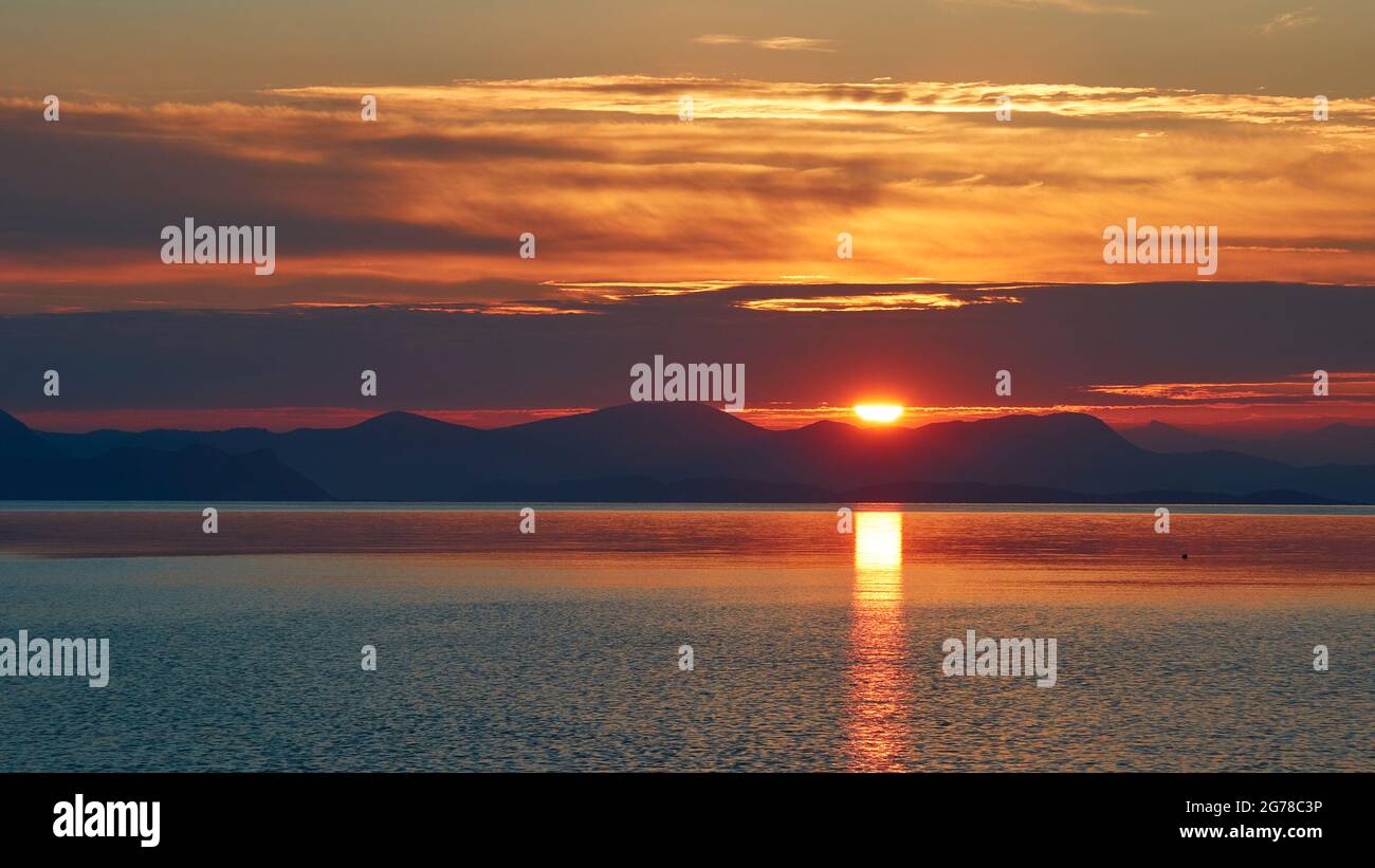 Ionian Islands, Ithaka, island of Odysseus, Friikes, sunrise, dawn ...