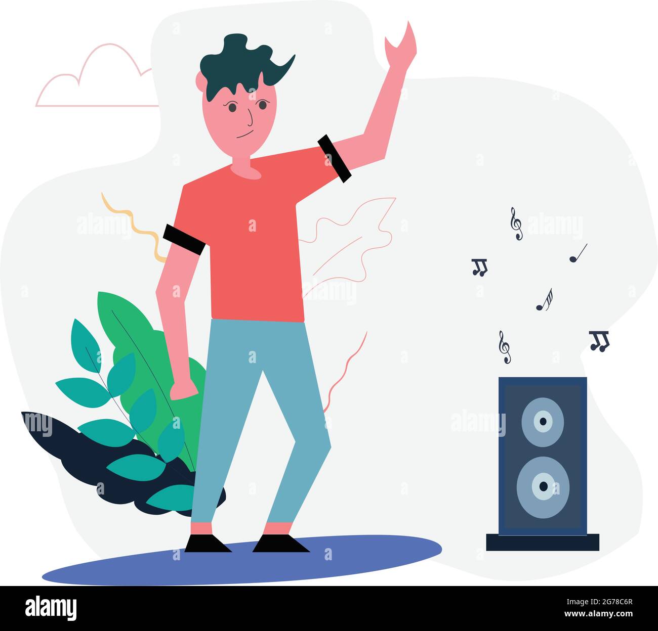 Vector dance Stock Vector Images - Alamy