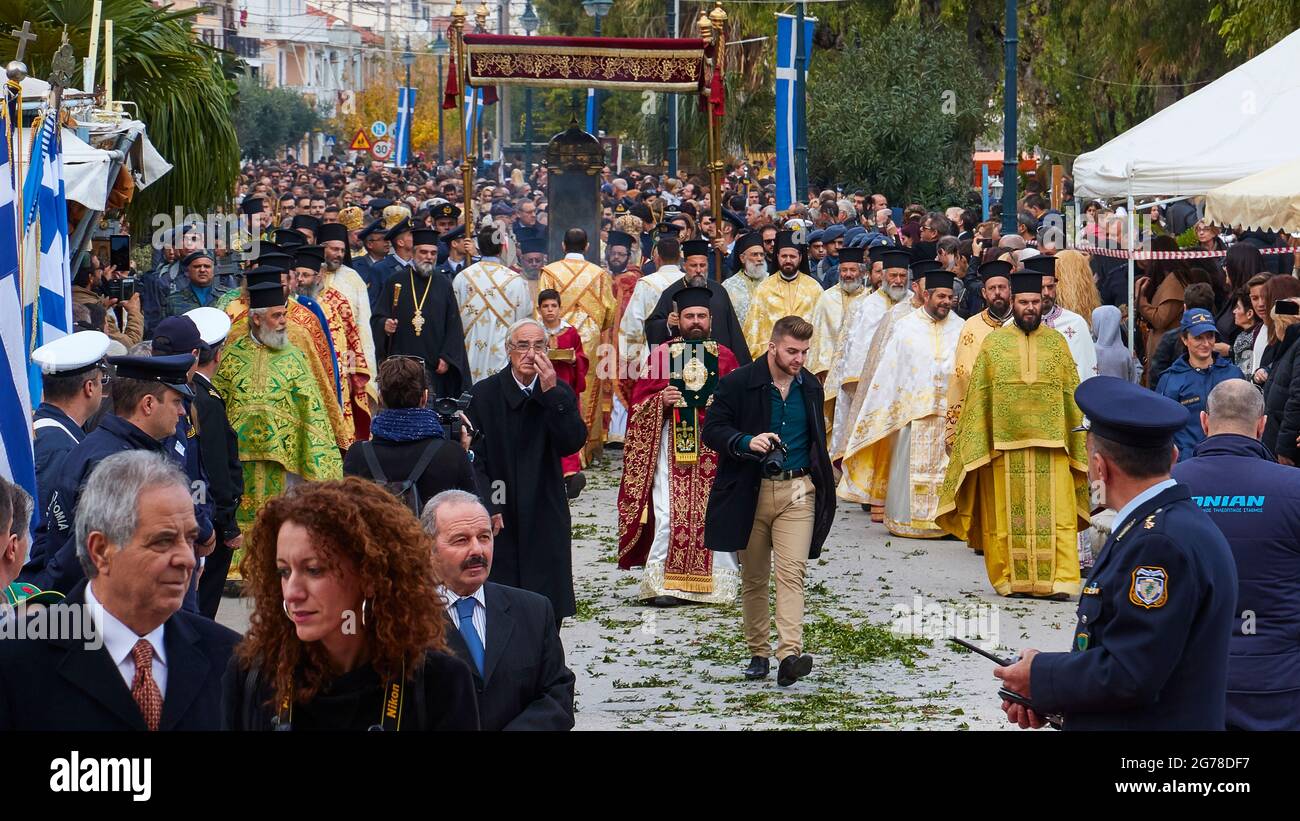 Ionian Islands, Zakynthos, Zakynthos Town, Church of St. Dionysius ...