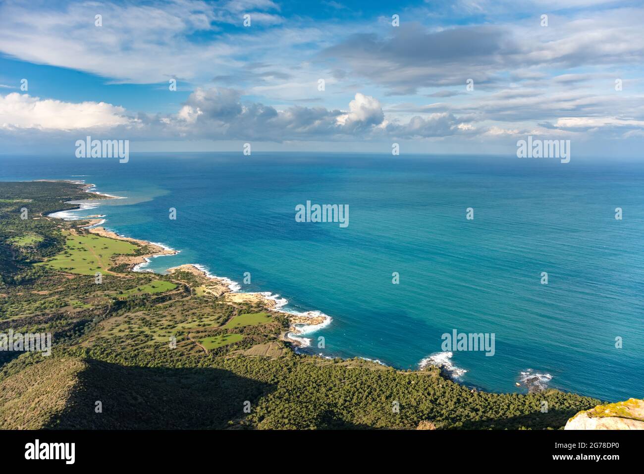 Landscape of Akamas Peninsula National Park, Cyprus Stock Photo - Alamy