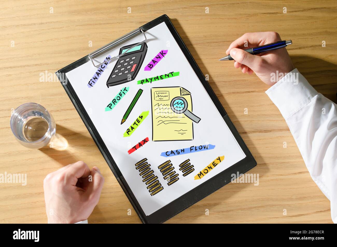 Accounting concept on a clipboard Stock Photo - Alamy Accounting concept on a clipboard Stock Photo - Alamy