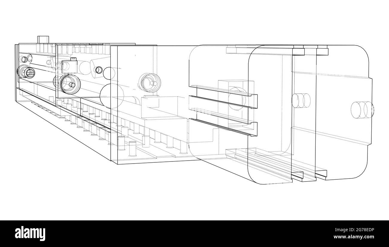 Abstract industry object concept. Vector Stock Vector Image & Art - Alamy