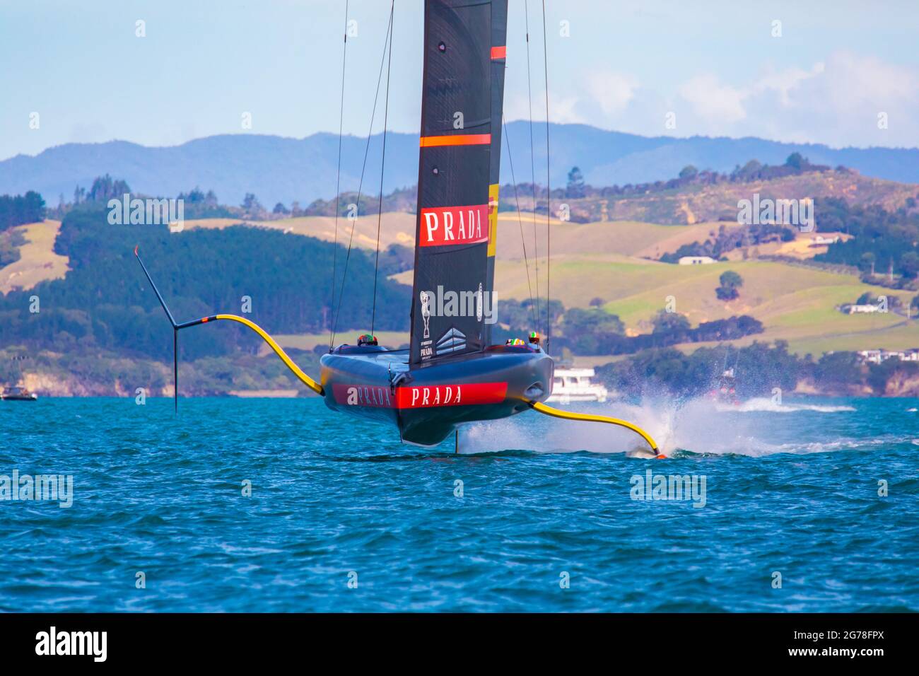 The 36th America’s Cup presented by PRADA, Race Seven, Luna Rossa Prada ...