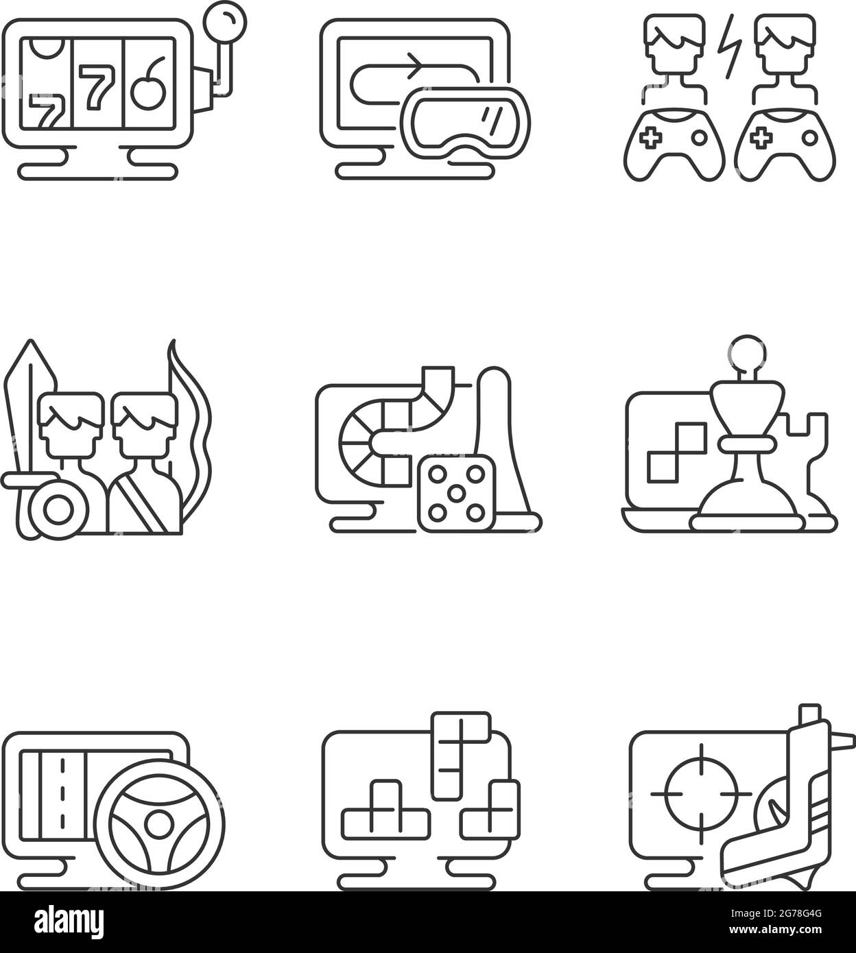 Digital gameplay Stock Vector Images - Alamy