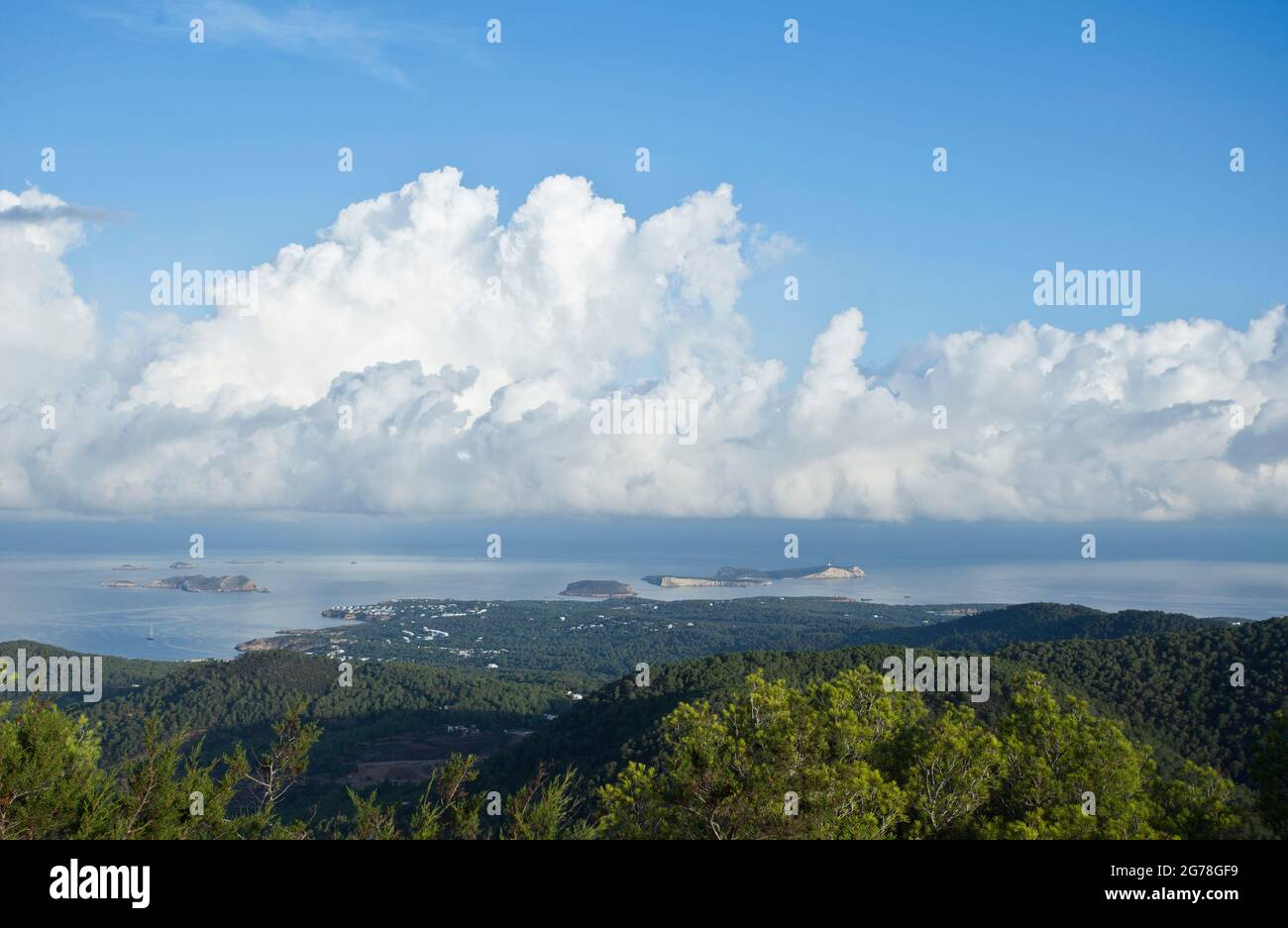 View from Sa Talaia, Ibiza Stock Photo - Alamy