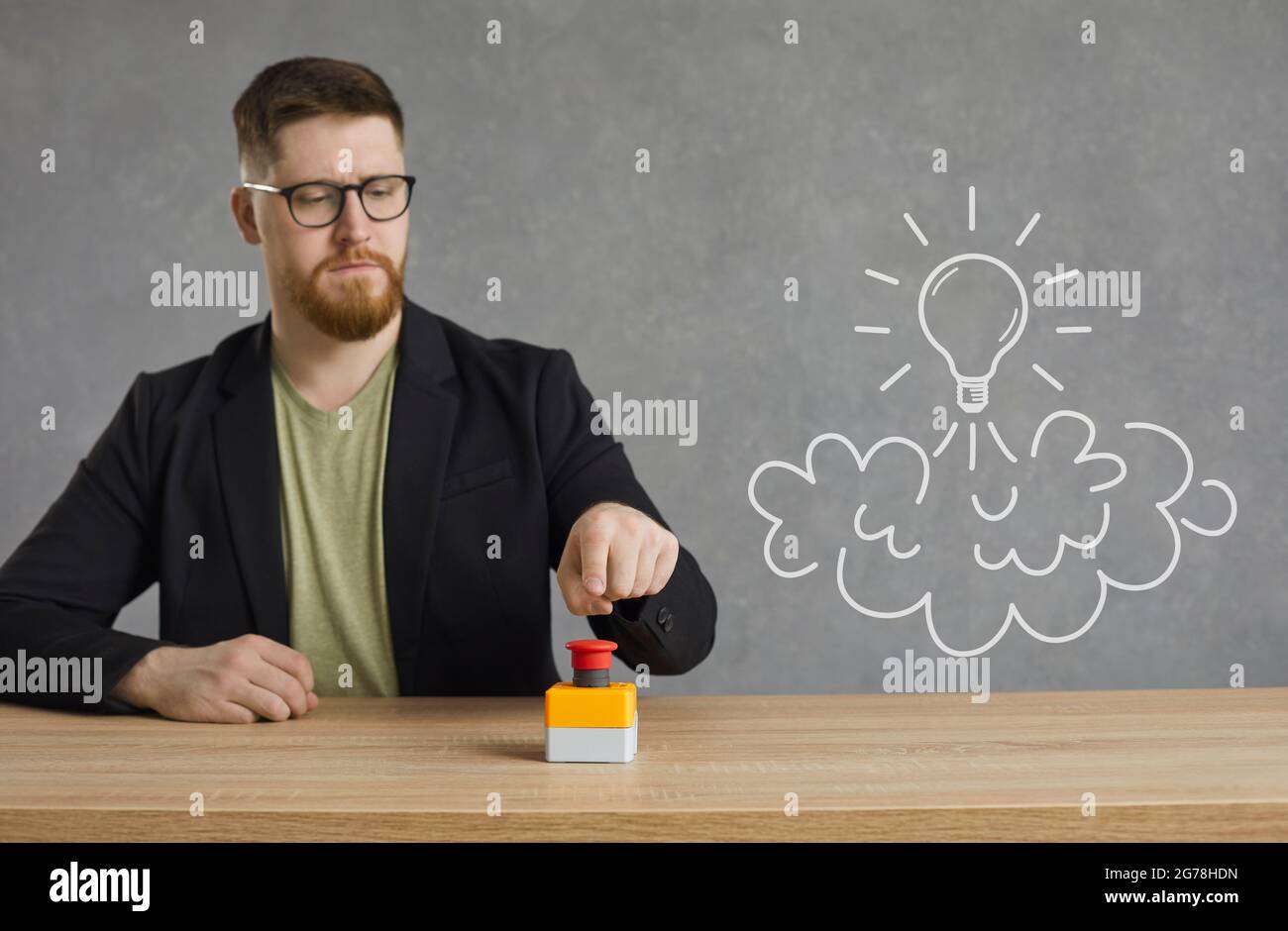 Launch button hi-res stock photography and images - Alamy