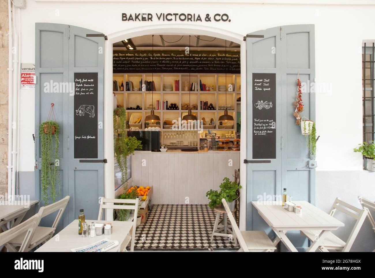 Bakery, Eivissa, Ibiza Town, Ibiza Stock Photo - Alamy