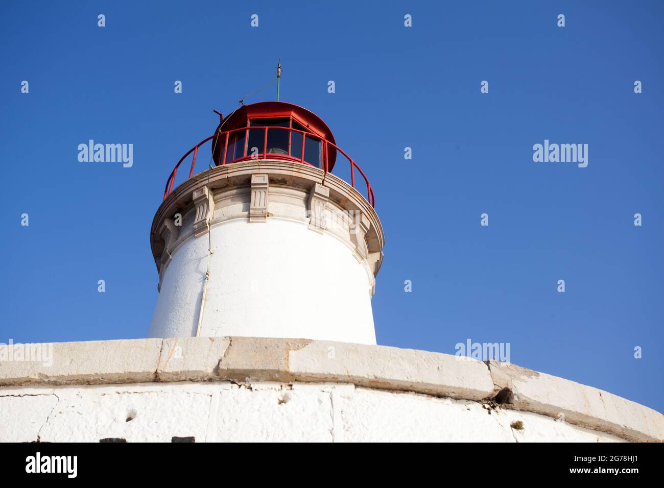 Tourist port with lighthouse hi-res stock photography and images - Alamy