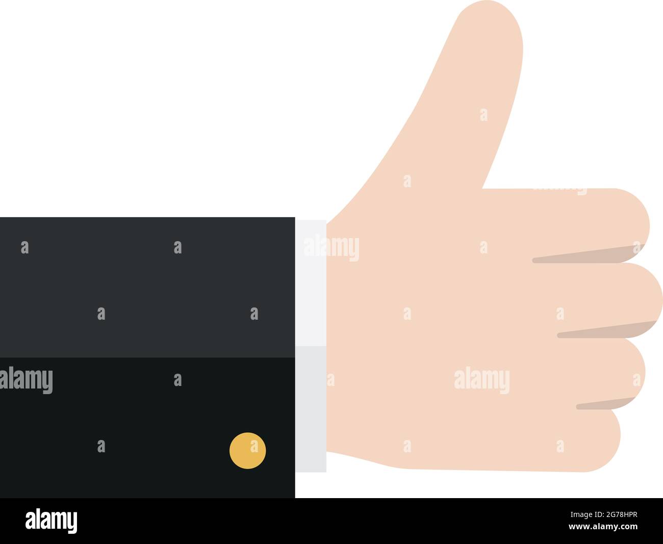 thumb up hand sign Stock Vector Image & Art - Alamy