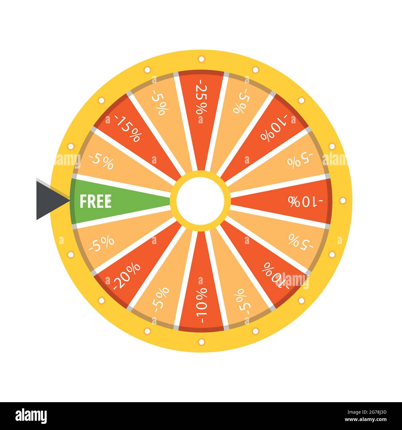 Wheel of fortune Cut Out Stock Images & Pictures - Alamy