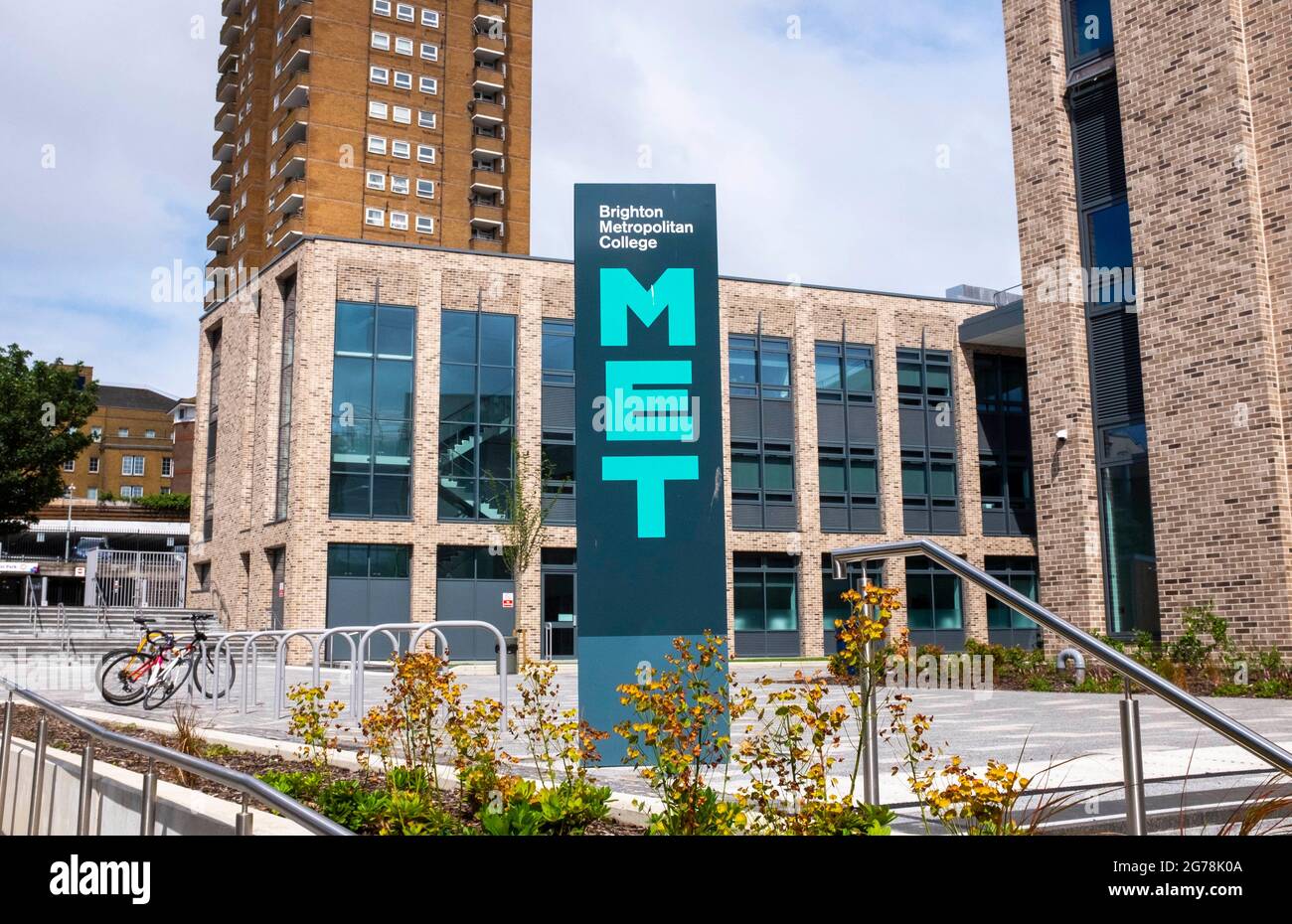 Brighton campus met hi-res stock photography and images - Alamy