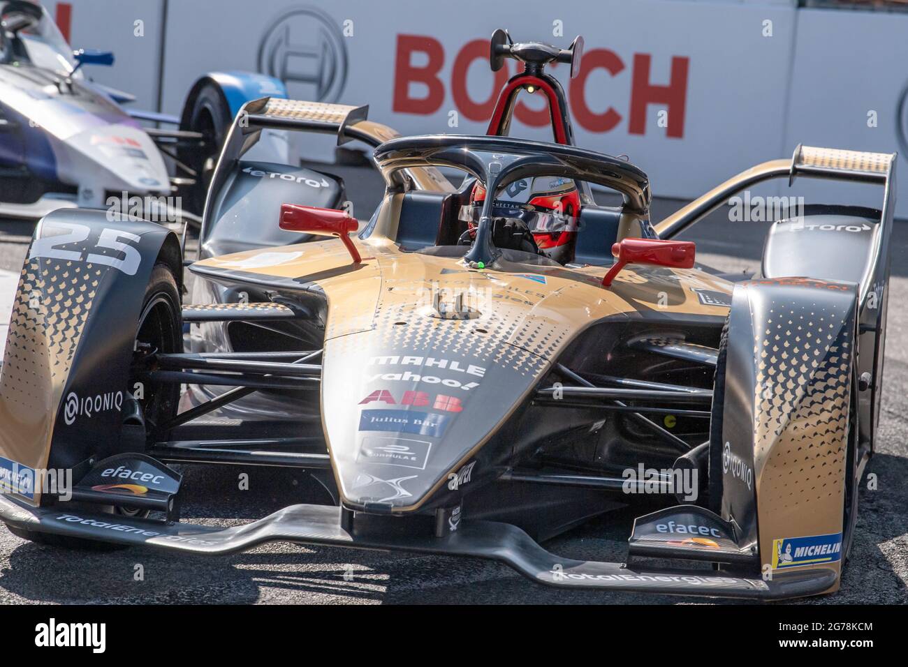 Jean-Eric Vergne (car no. 25) of DS Techeetah drives during the ABB FIA ...