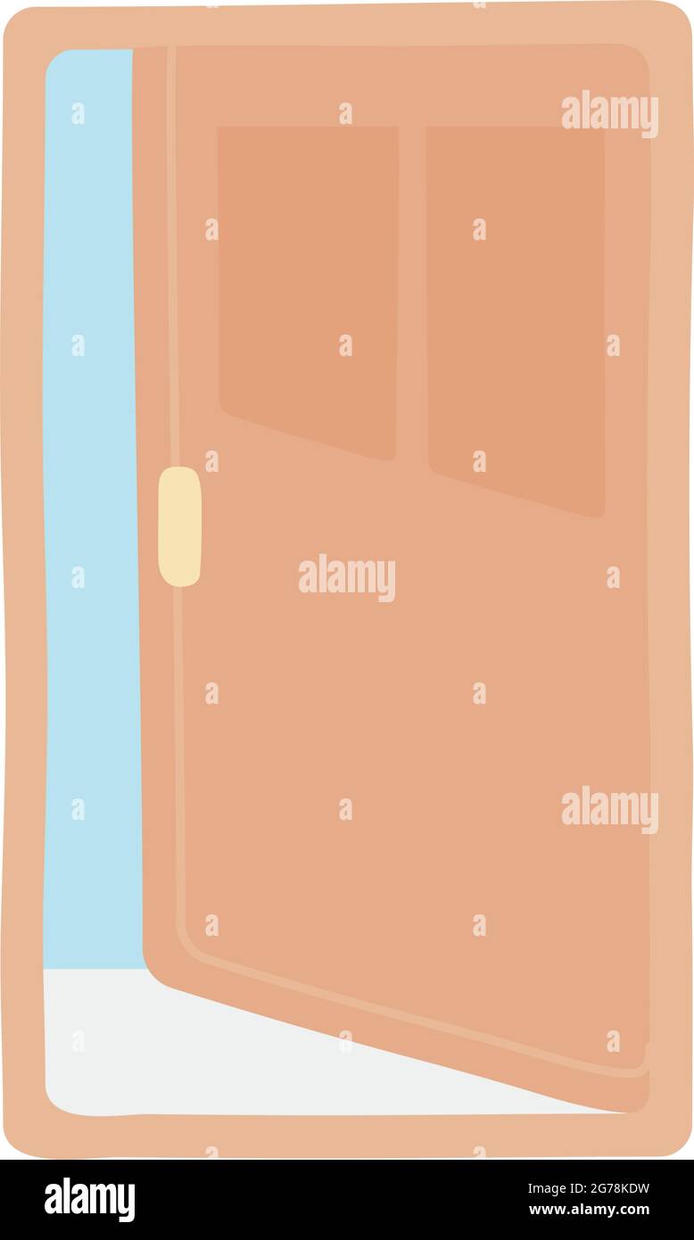 open front door Stock Vector Image & Art - Alamy