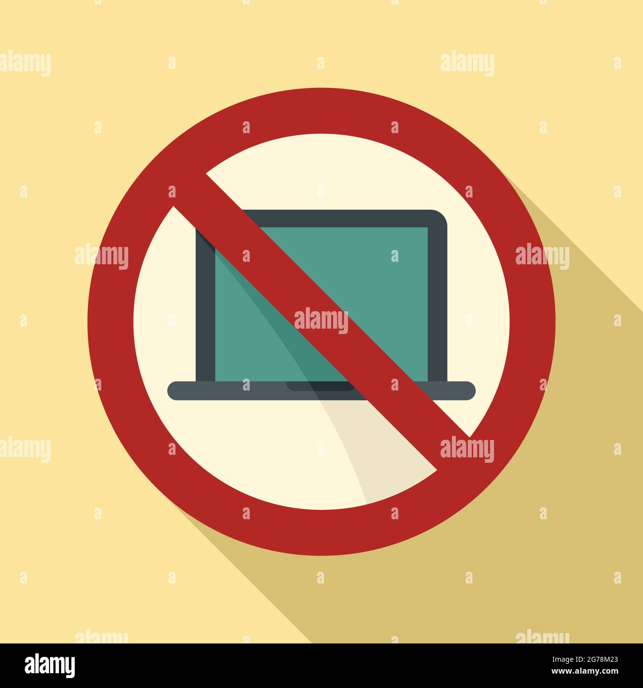 Offline screen vector vectors hi-res stock photography and images - Alamy