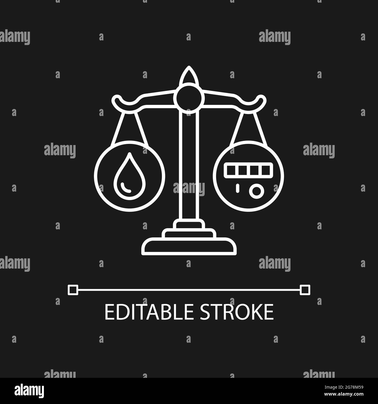 Water demand management Stock Vector Images - Alamy