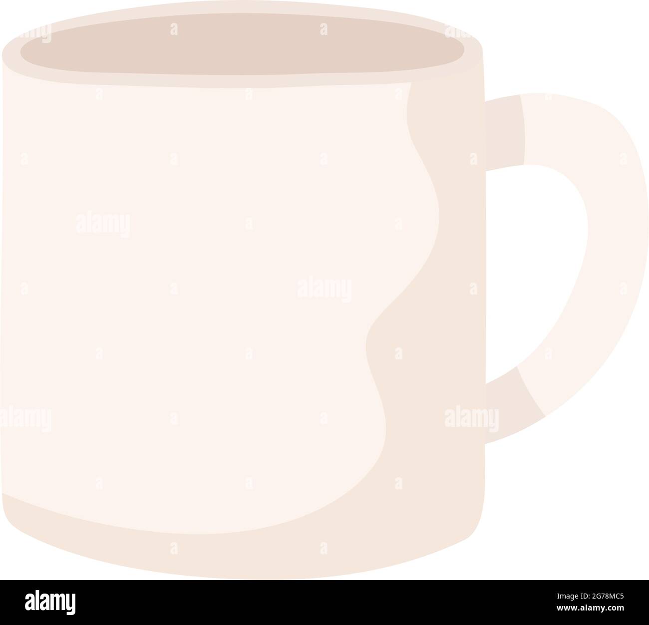 white coffee cup Stock Vector Image & Art - Alamy