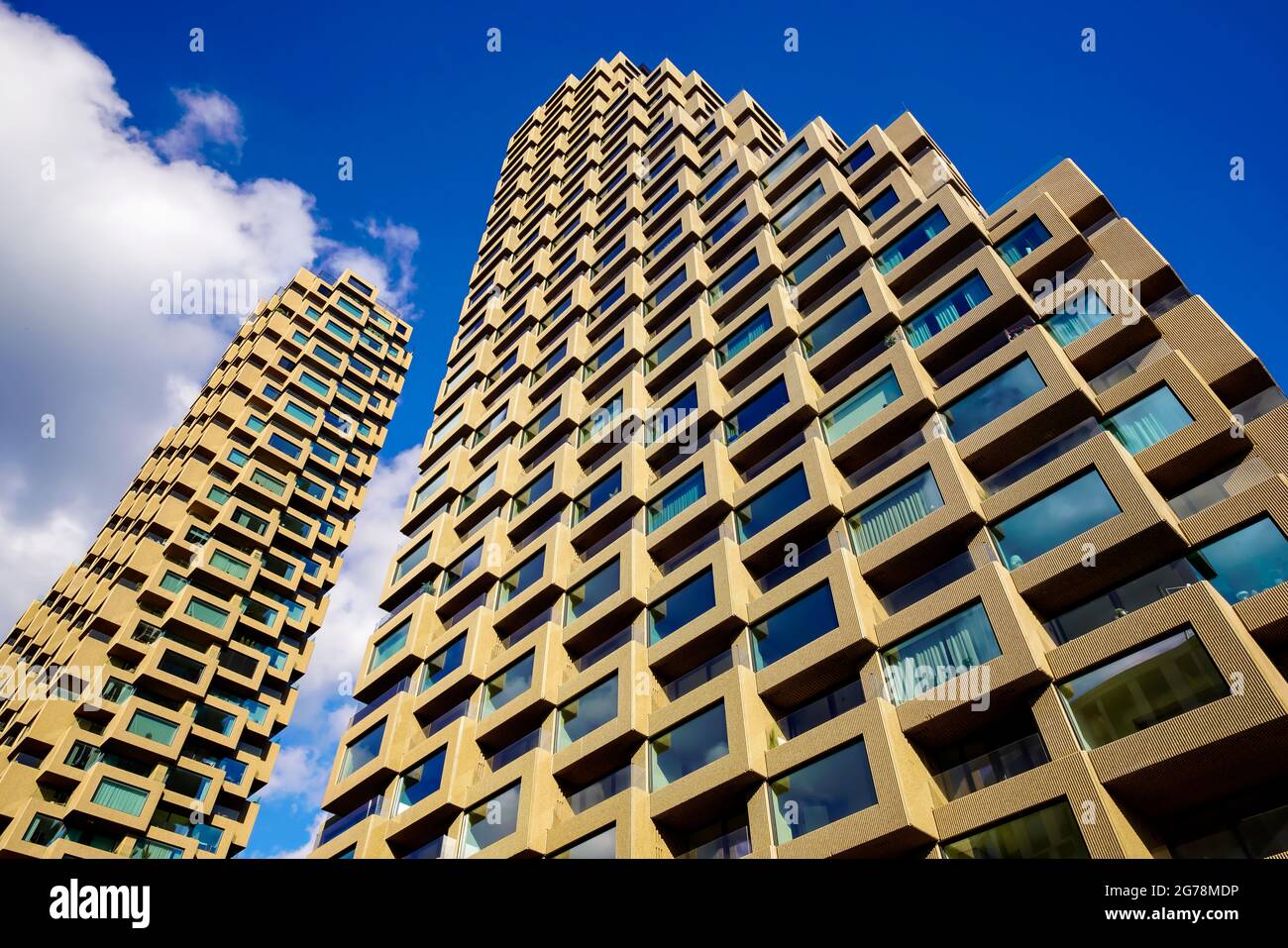 The Northern Towers (Norra tornen) are two skyscrapers in the Helix and ...