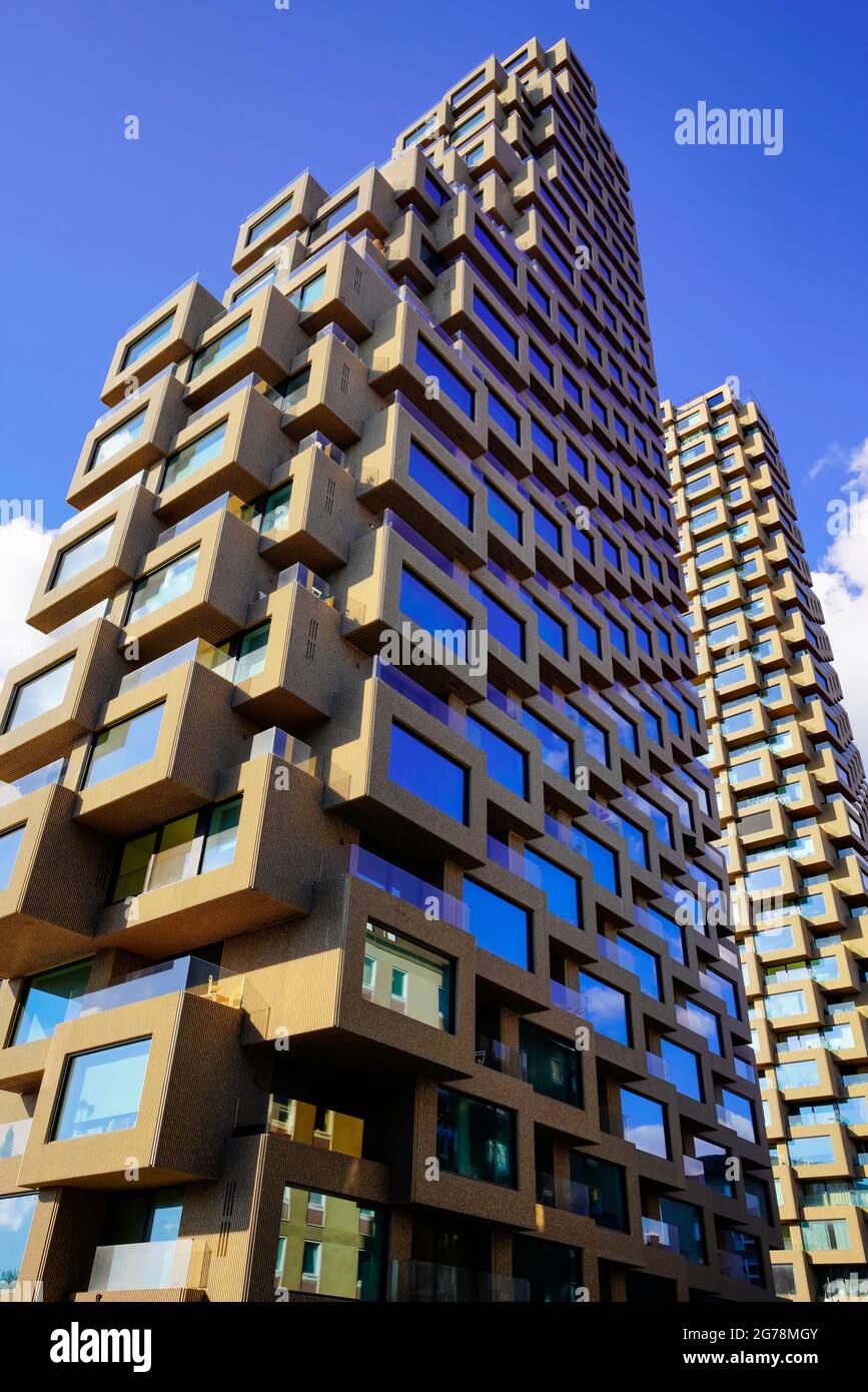 The Northern Towers (Norra tornen) are two skyscrapers in the Helix and ...