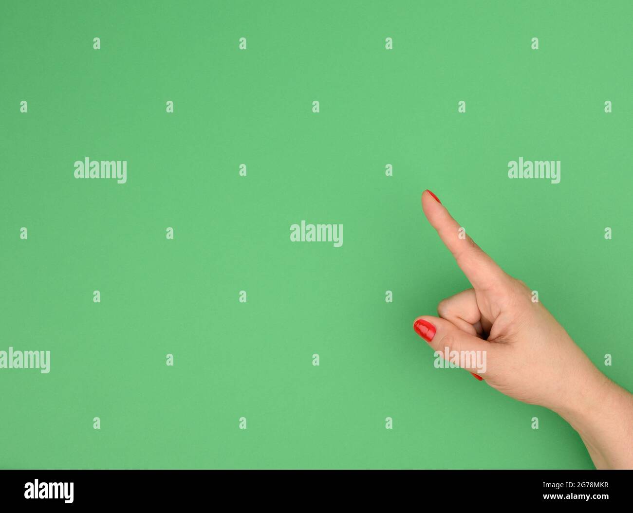 With raised forefinger hi-res stock photography and images - Alamy