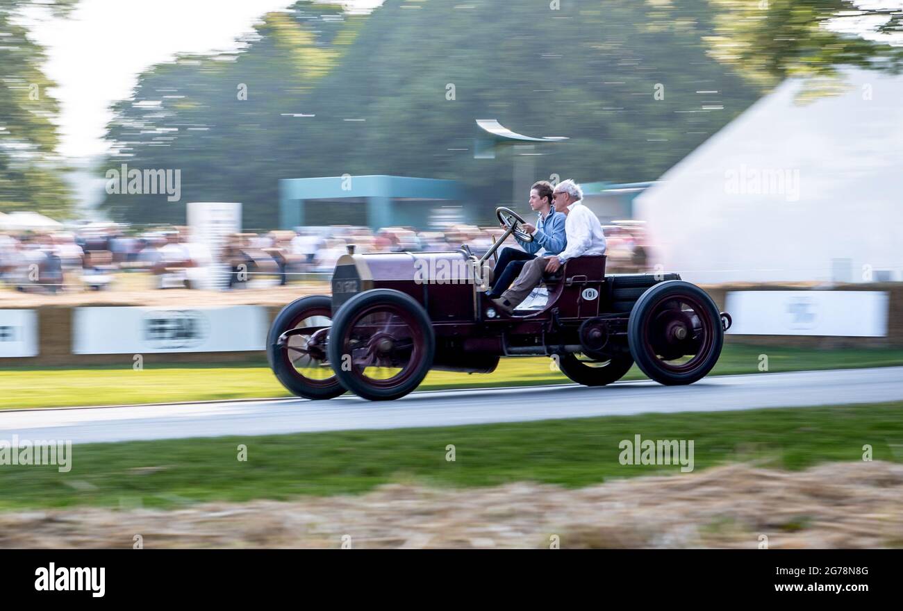 1903 Mercedes 60hp entered by Ben Collings, and driven by Felicity ...