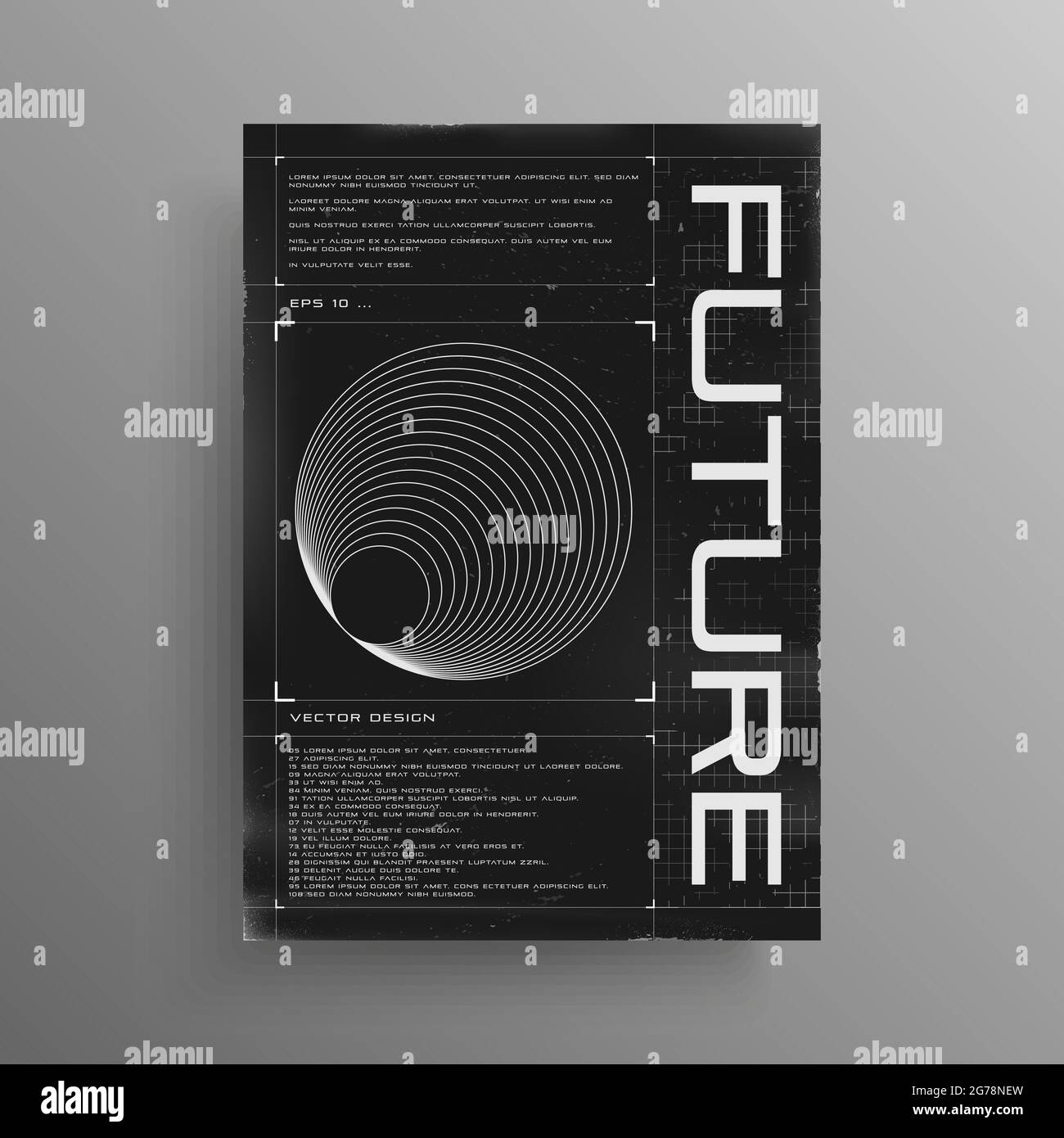 Grid Style Poster