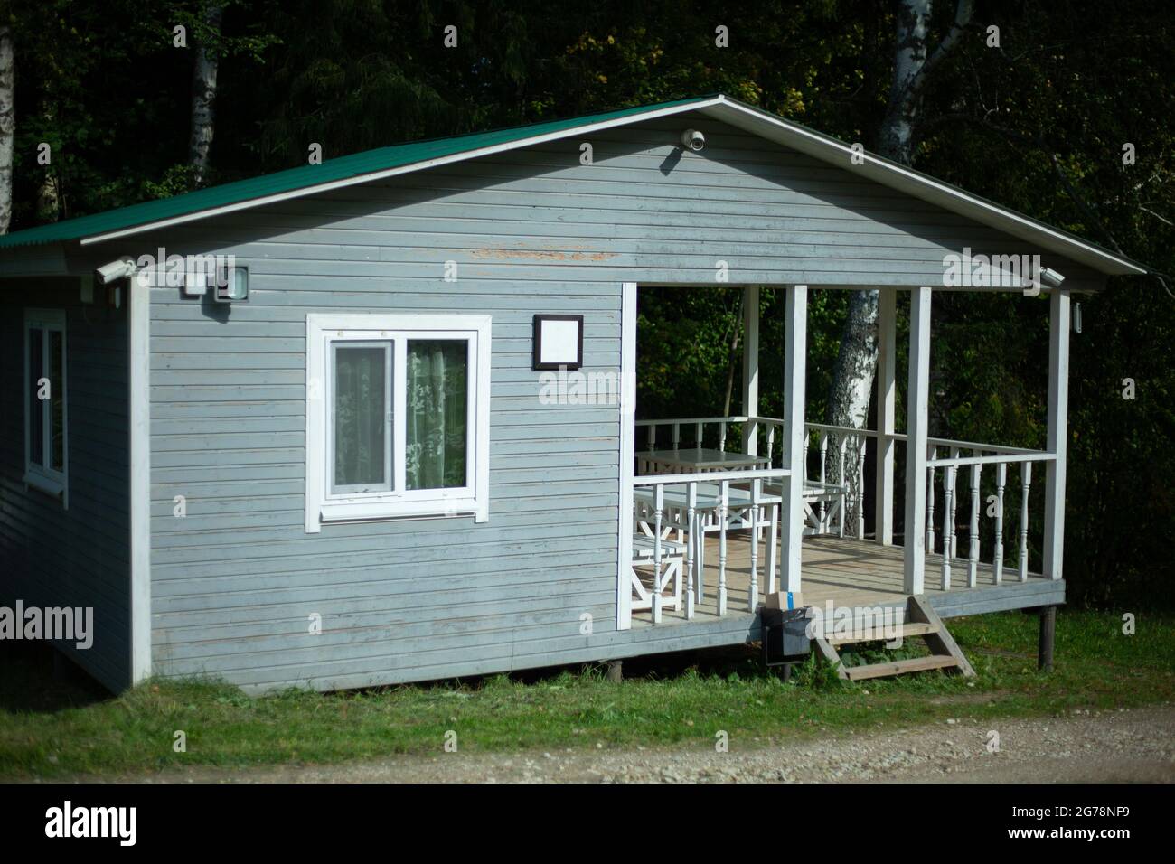 Old Wooden House Small Veranda High Resolution Stock Photography and ...
