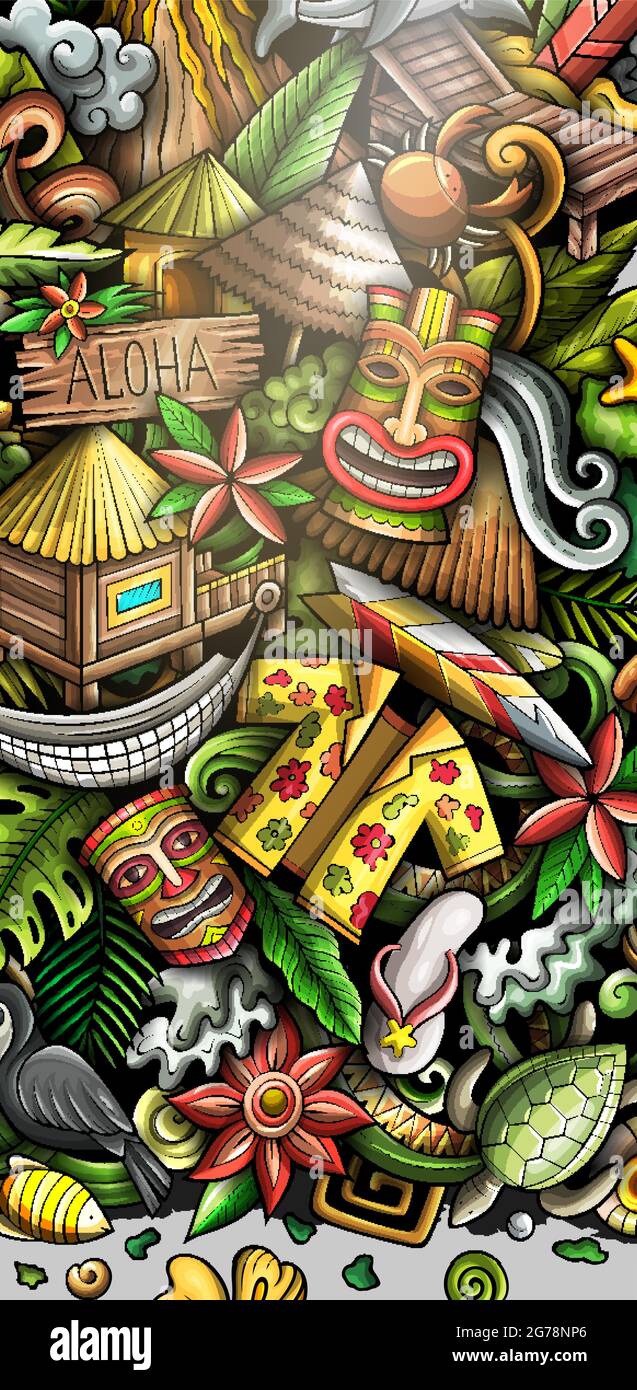 Hawaiian Banner Art