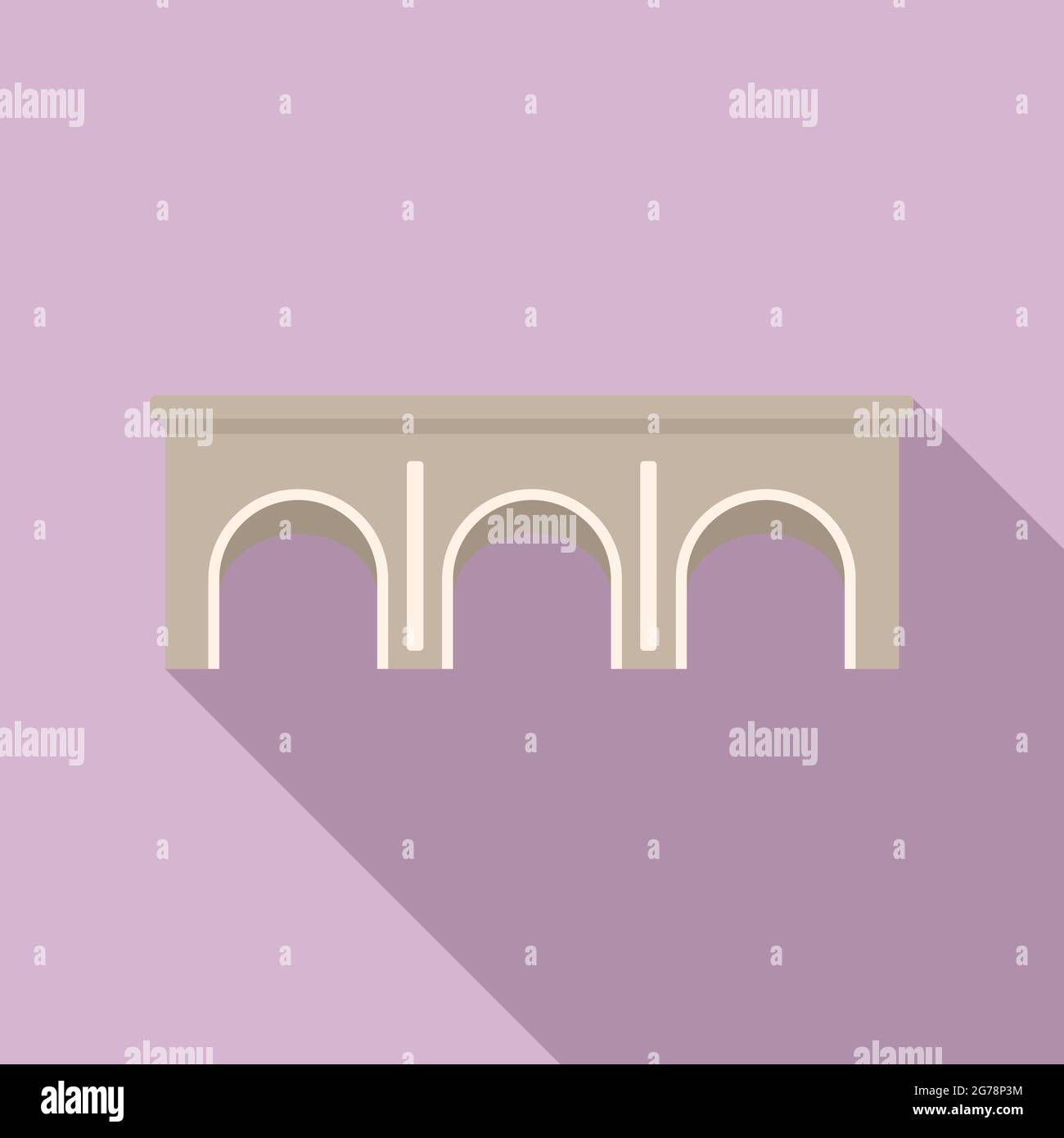 Brick viaduct Stock Vector Images - Alamy