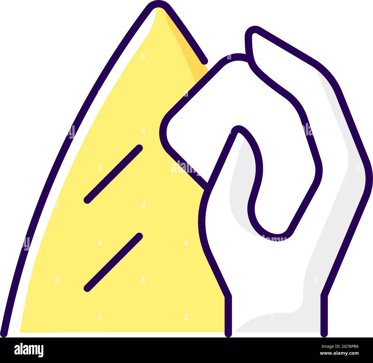 Surfboard wax RGB color icon Stock Vector Image & Art - Alamy