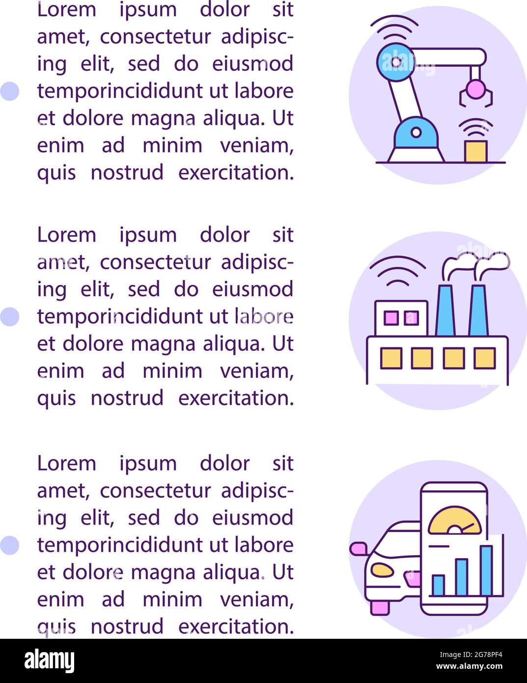 Digital twin manufacturing Stock Vector Images - Alamy