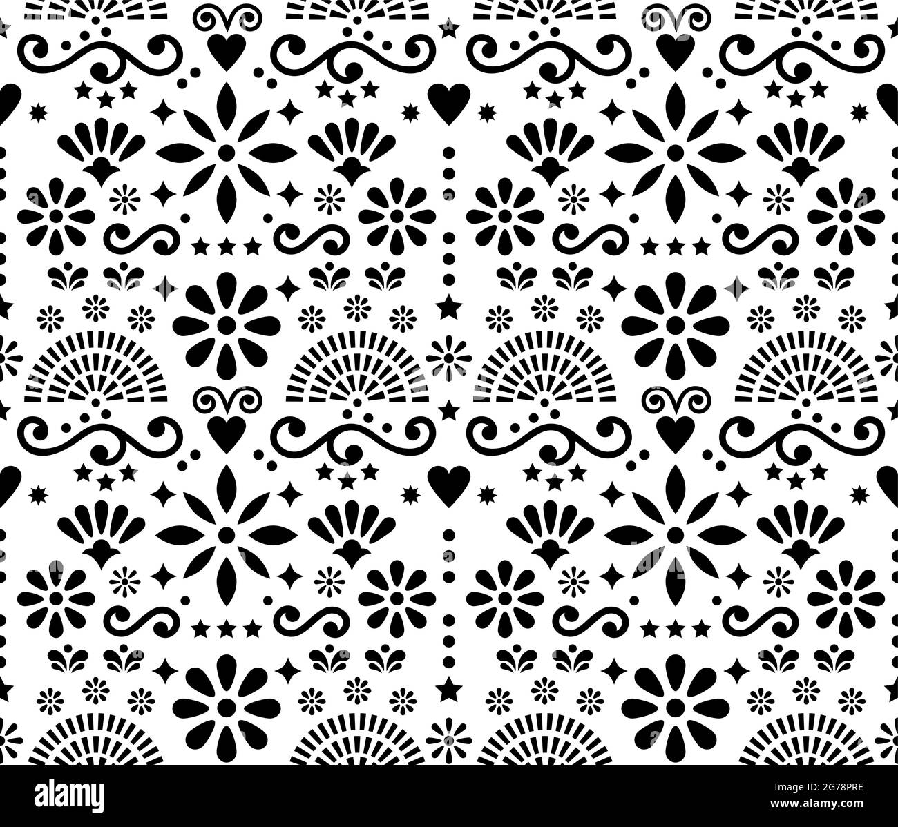 Mexican Flower Patterns