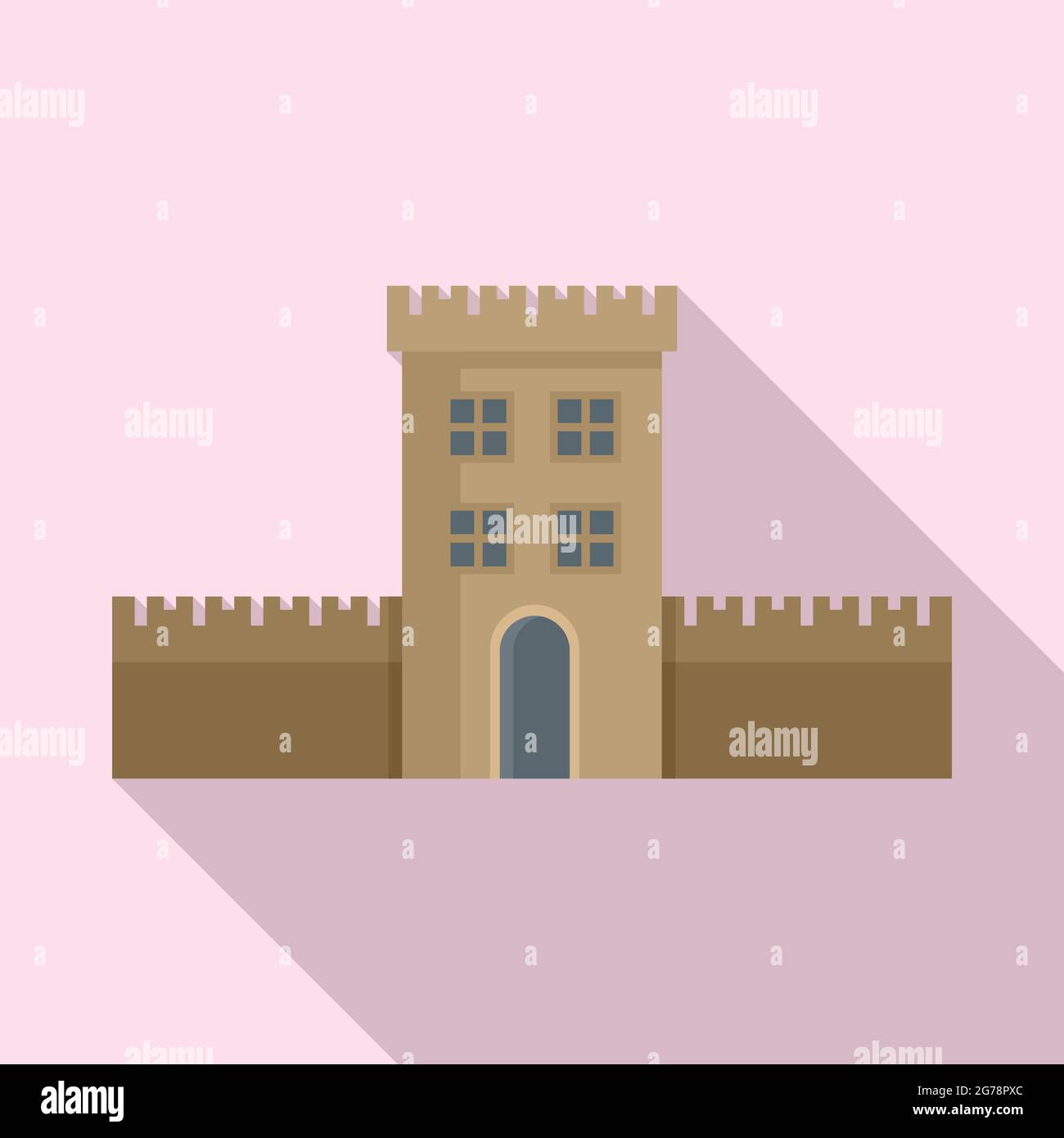 Old oman fort Stock Vector Images - Alamy