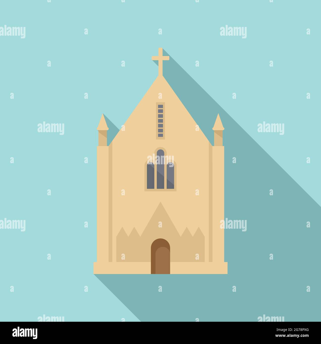 English monastery Stock Vector Images - Alamy