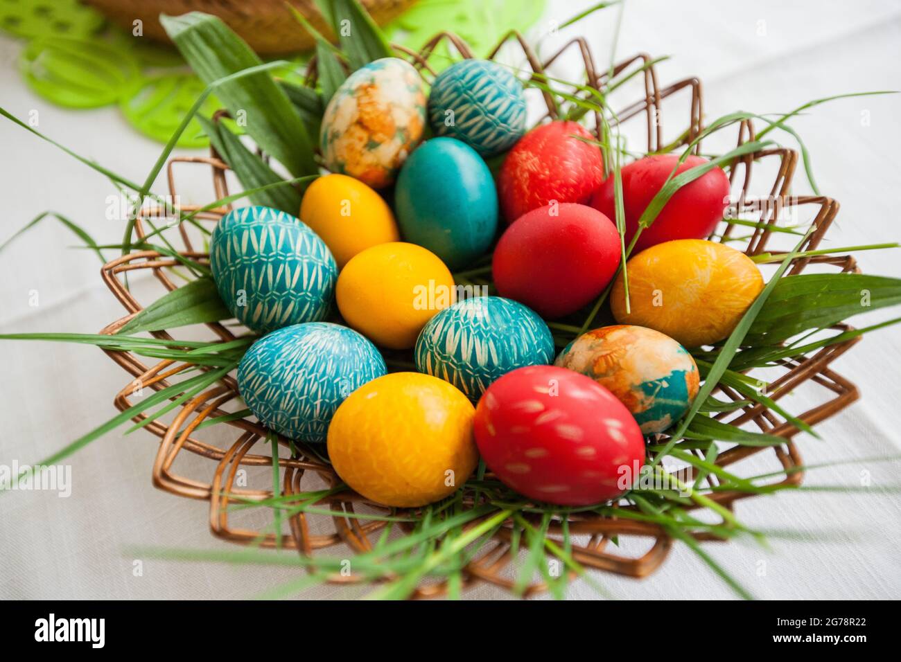 Easter eggs collection , handmade painting, Orthodox Easter ...