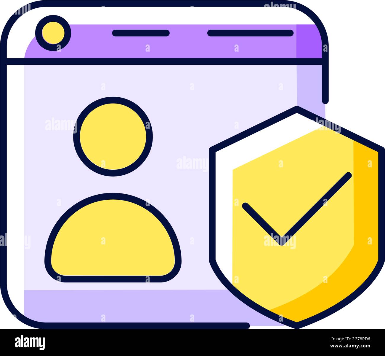 Securing data Stock Vector Images - Alamy