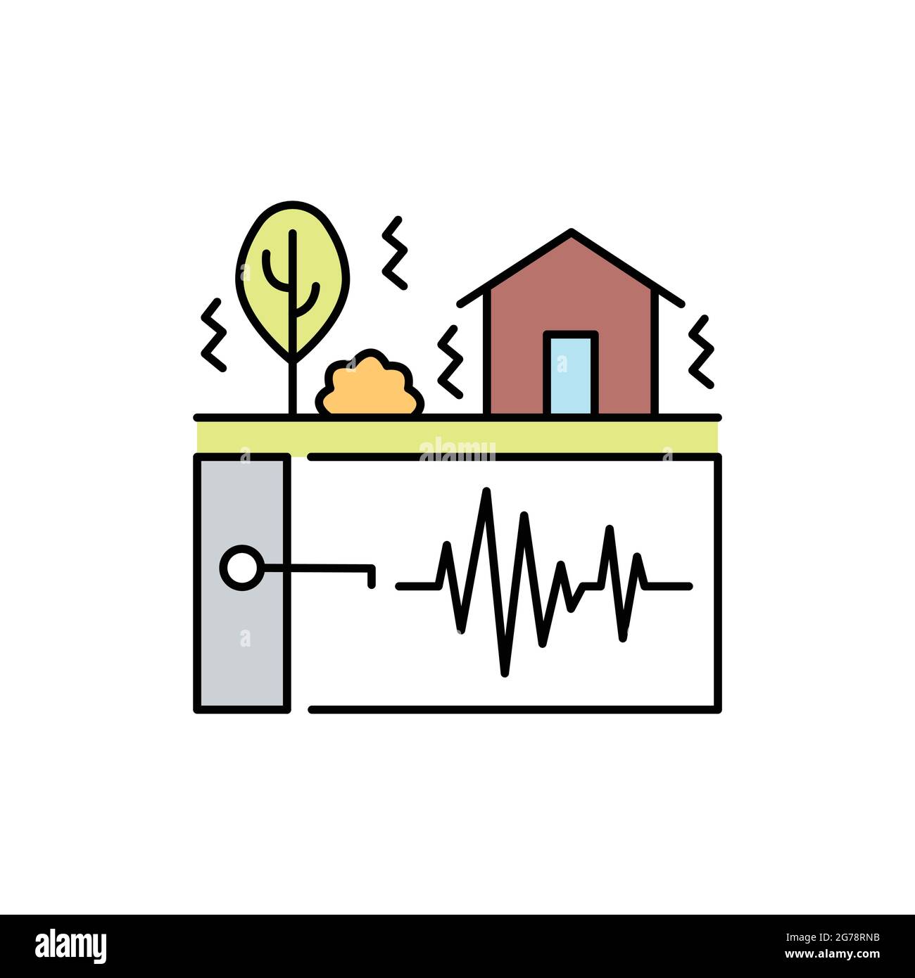 Seismic vector vectors Stock Vector Images - Alamy