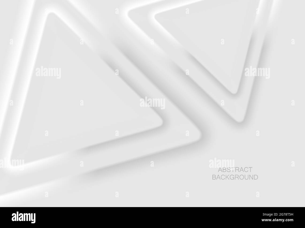 Abstract white geometric 3D background. Vector Illustration Stock ...