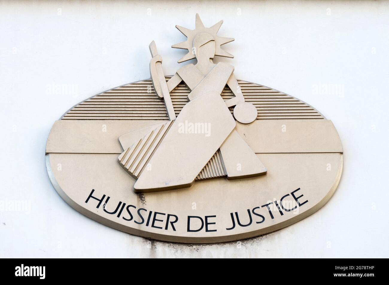 Huissier De Justice Logo